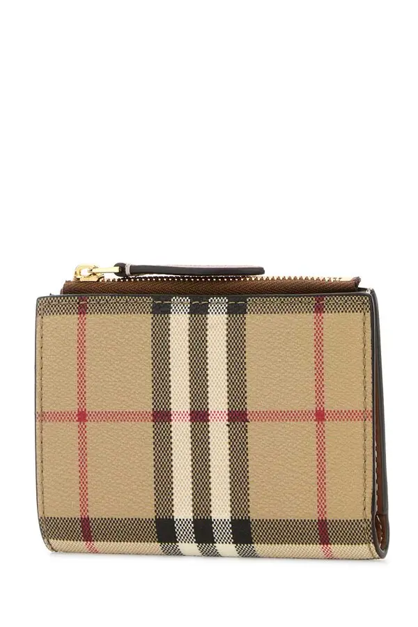Burberry Printed Canvas Wallet