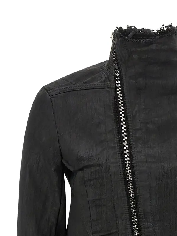 Rick Owens Naska Gary Denim Jacket - Black
