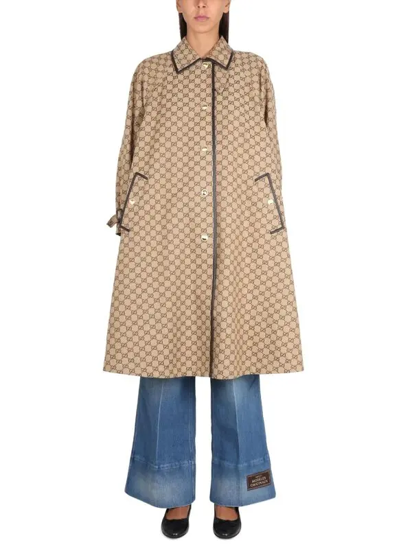 Gucci Reversible Coat - Cream