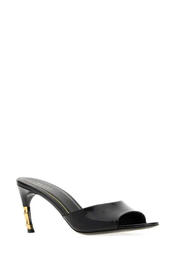 Gucci Leather Mules