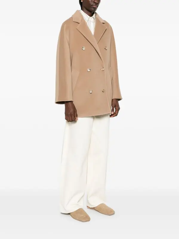 Max Mara Wool And Cashmere Short Coat