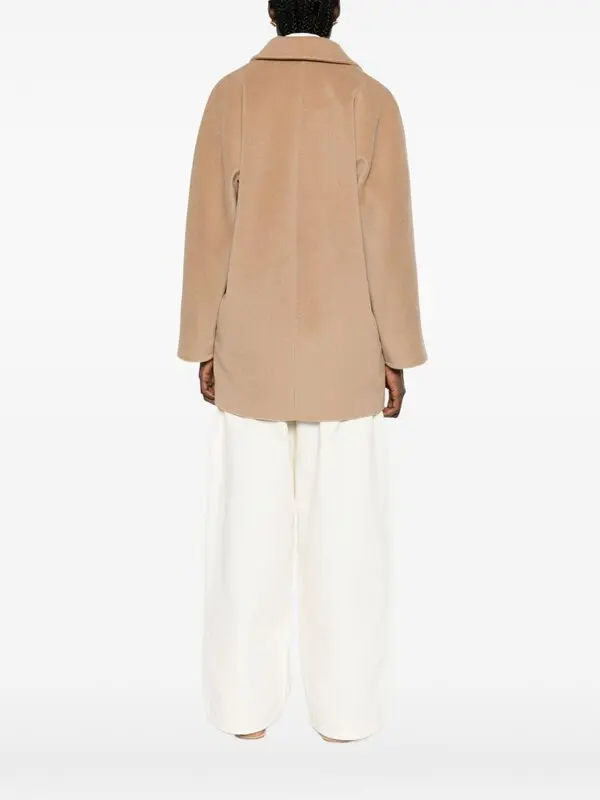 Max Mara Wool And Cashmere Short Coat - Multicolor