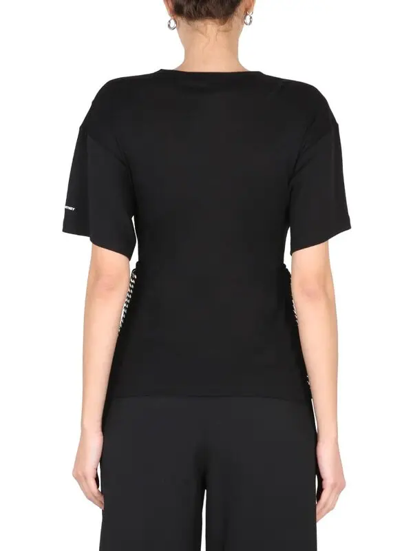 Stella McCartney Chain Detail T-shirt - Black