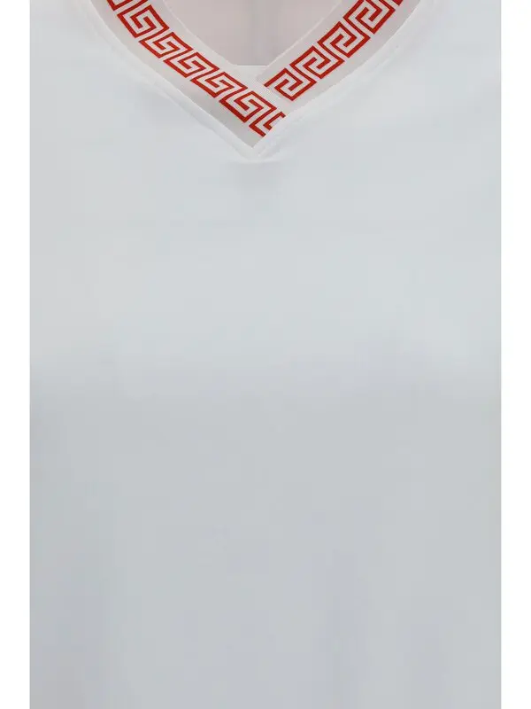 Versace T-shirt With Greca Details