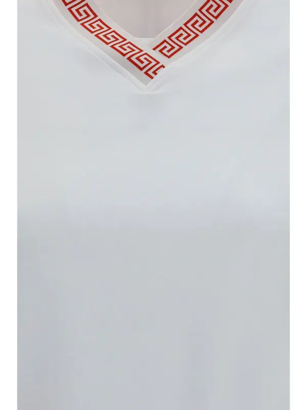 Versace Cropped T-shirt - White