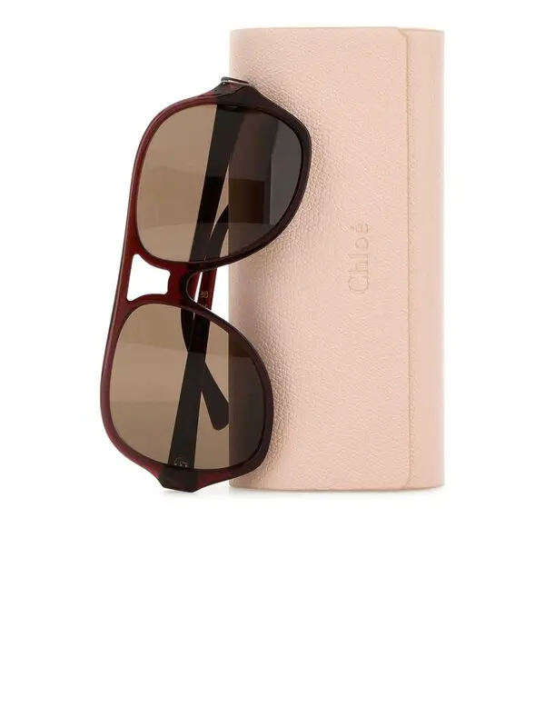 Chloé Oversized Square Sunglasses - Multicolor