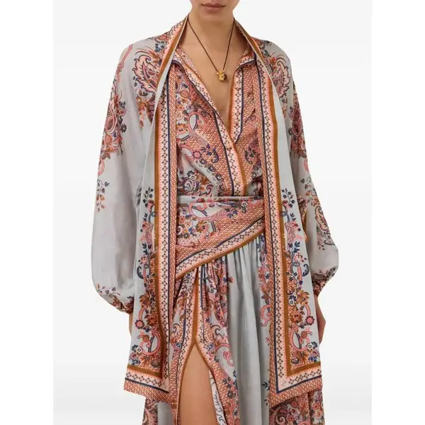 Zimmermann Silk Palazzo Trousers