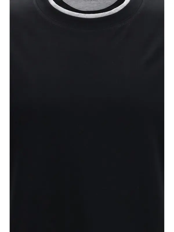 Brunello Cucinelli Cotton T-shirt - Black