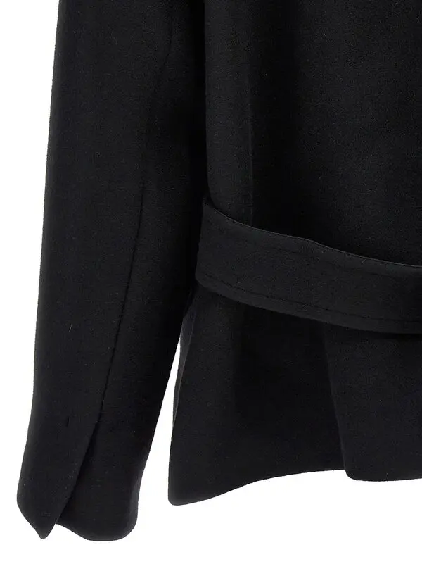 Jacquemus Le Caban Caruso' Coat - Black