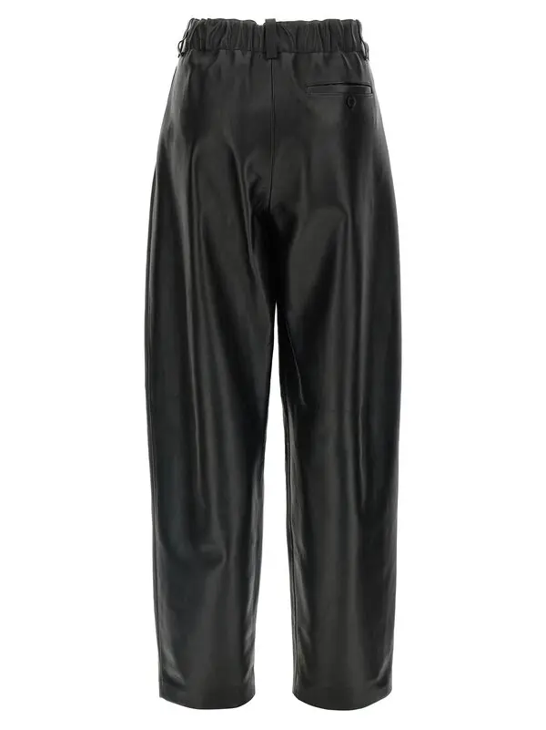 Givenchy High-waist Lambskin Pants