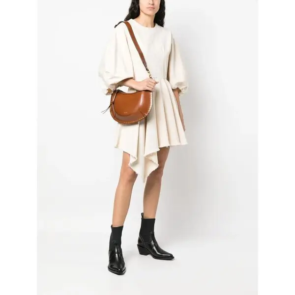 Isabel Marant Étoile Leather Shoulder Bag - Brown