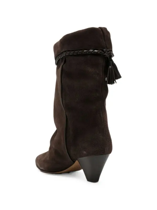 Isabel Marant Étoile Dalby Suede Leather Boots - Multicolor