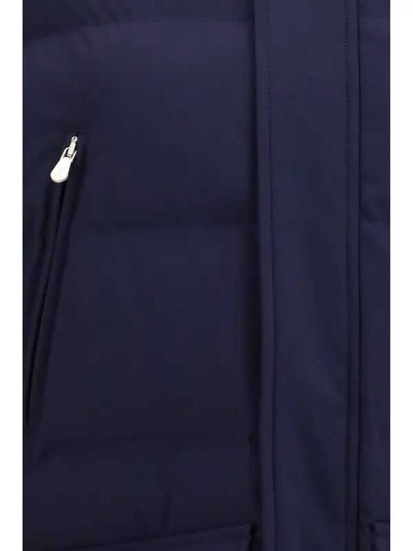 Brunello Cucinelli Nylon Hooded Jacket