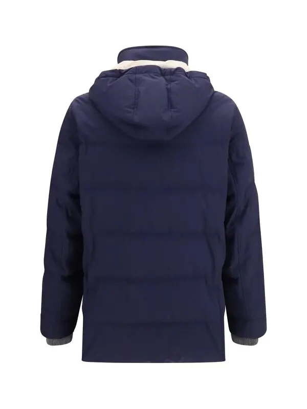 Brunello Cucinelli Nylon Hooded Jacket