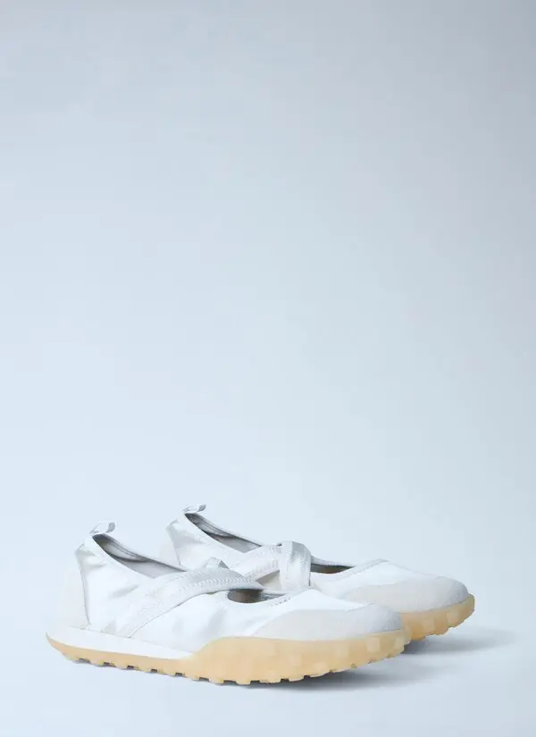 JIL SANDER Satin Strap Slip-on Shoes