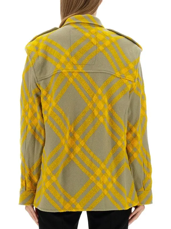 Burberry Check Pattern Shirt