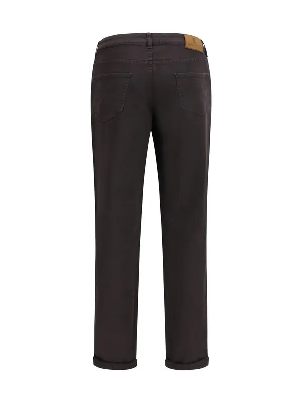 Brunello Cucinelli Jeans With Turn-up Hem