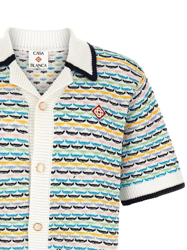 Casablanca Tuck Stitch' Shirt