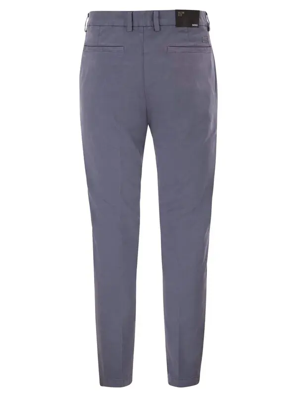 BOSS Slim Fit Stretch Cotton Chino Trousers