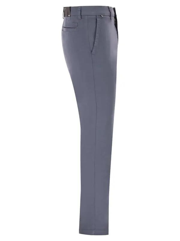 BOSS Slim Fit Stretch Cotton Chino Trousers