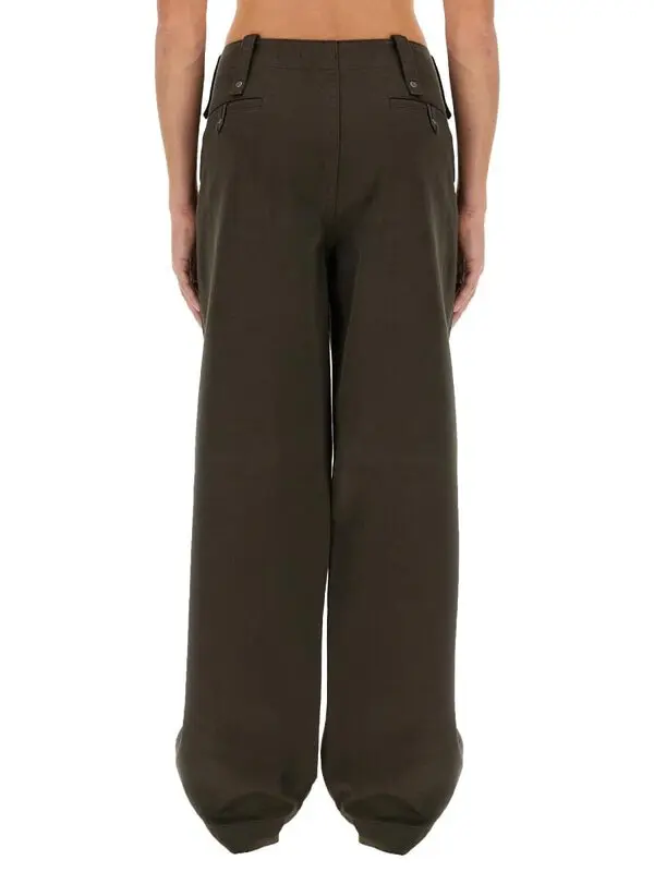 Burberry Cotton Pants - Brown