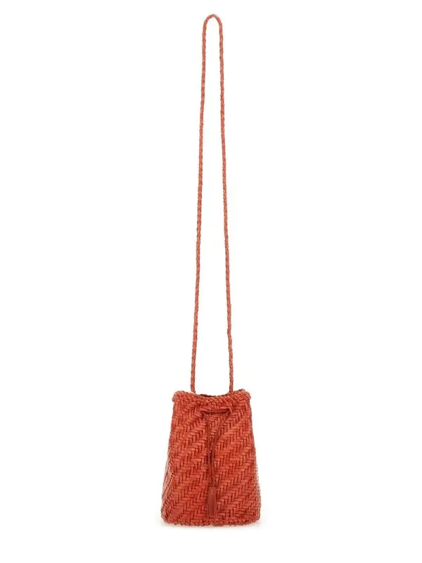 Dragon Diffusion Borsa Pompom Double Jump Tan