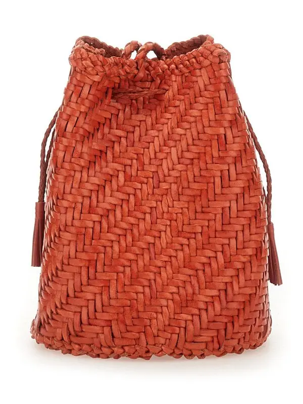 Dragon Diffusion Borsa Pompom Double Jump Tan