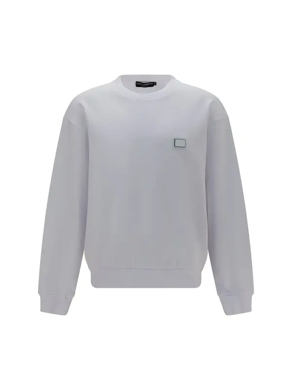 Dolce & Gabbana Cotton Sweatshirt - White