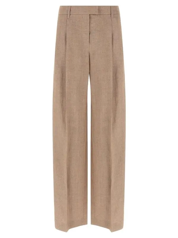 Brunello Cucinelli Loose Pleated' Pants