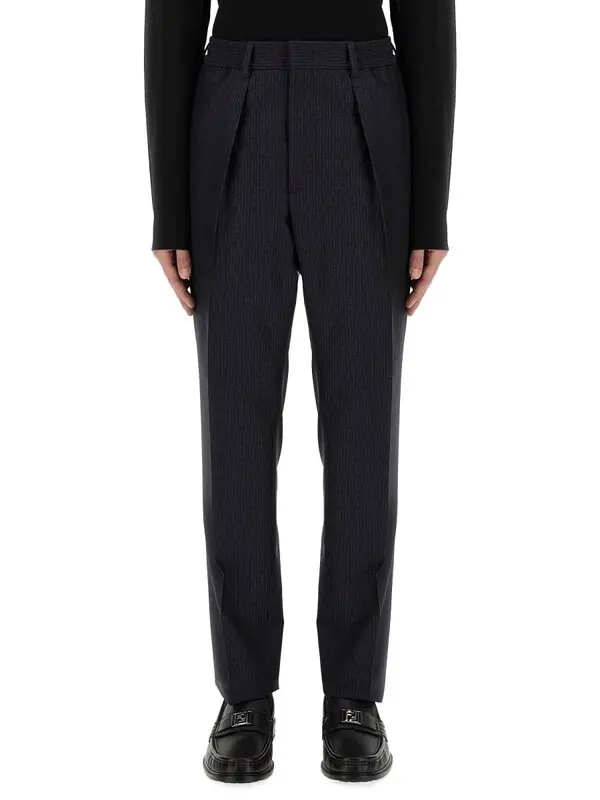 Fendi Wool Pants - Blue
