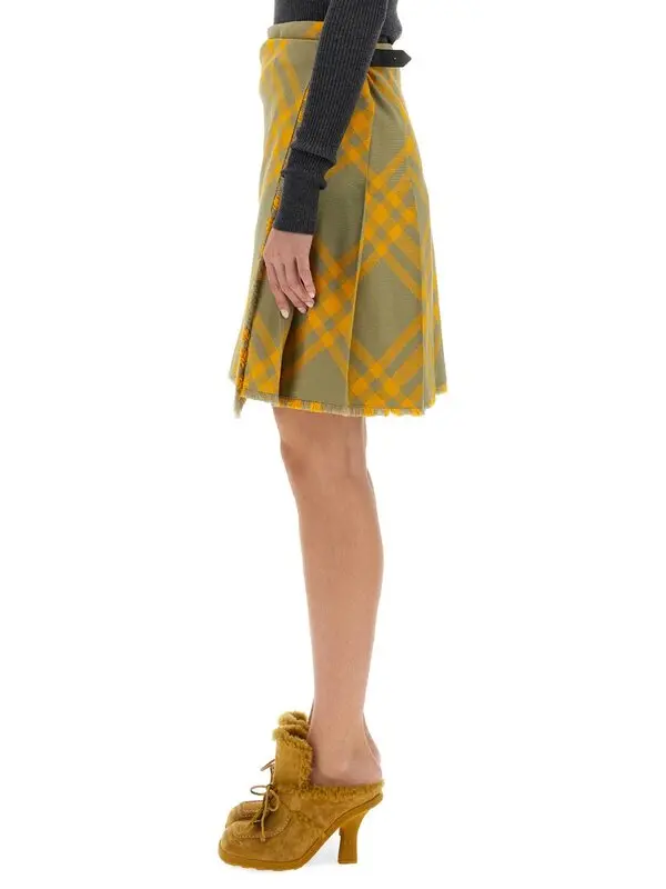 Burberry Wool Blend Kilt