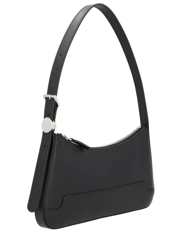 Marni Leather Shoulder Bag - Black