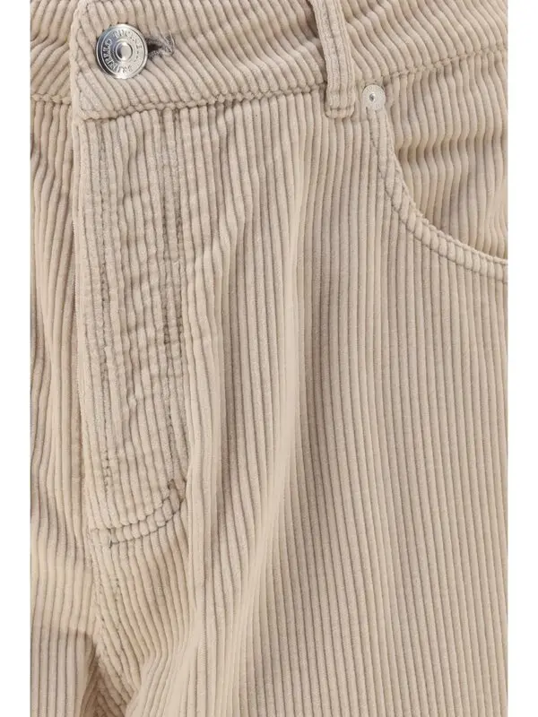 Brunello Cucinelli Corduroy Trousers - Cream