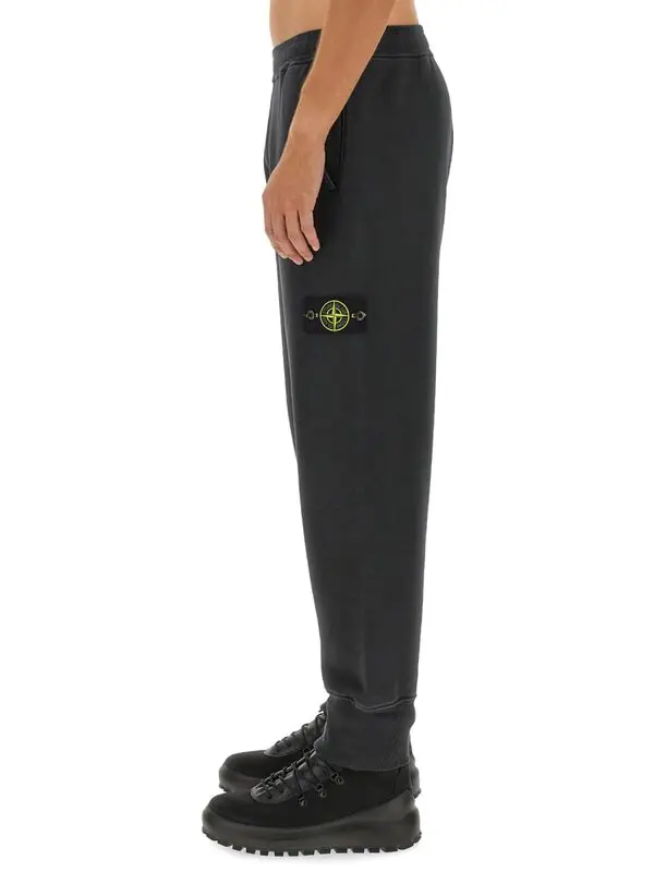 Stone Island Jogging Pants - Black