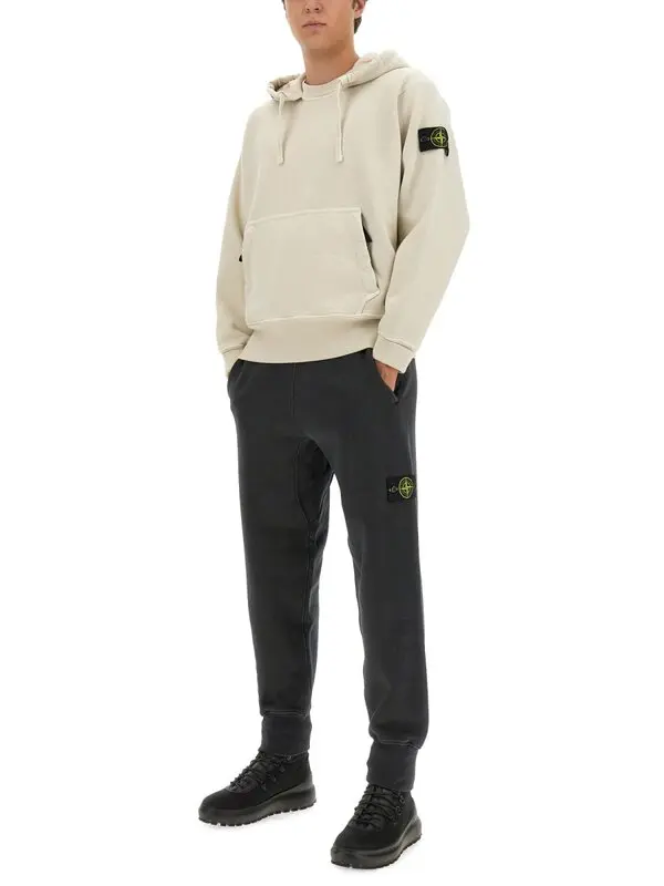 Stone Island Jogging Pants - Black