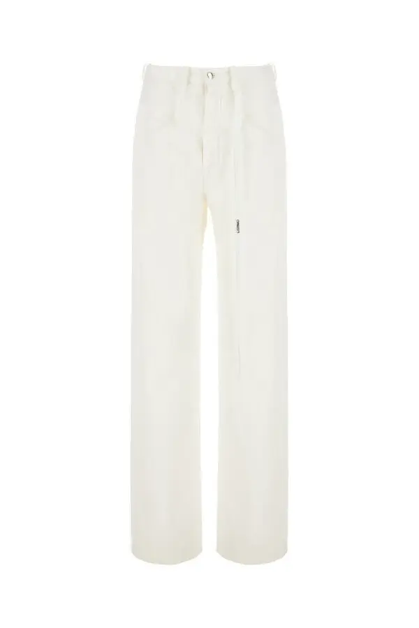 ANN DEMEULEMEESTER Straight Leg Jeans - Multicolor