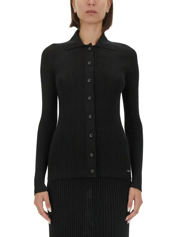 Kiton Ribbed Polo Sweater