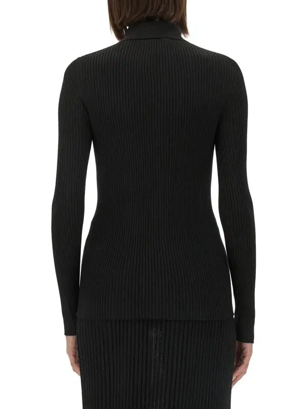 Kiton Ribbed Polo Sweater