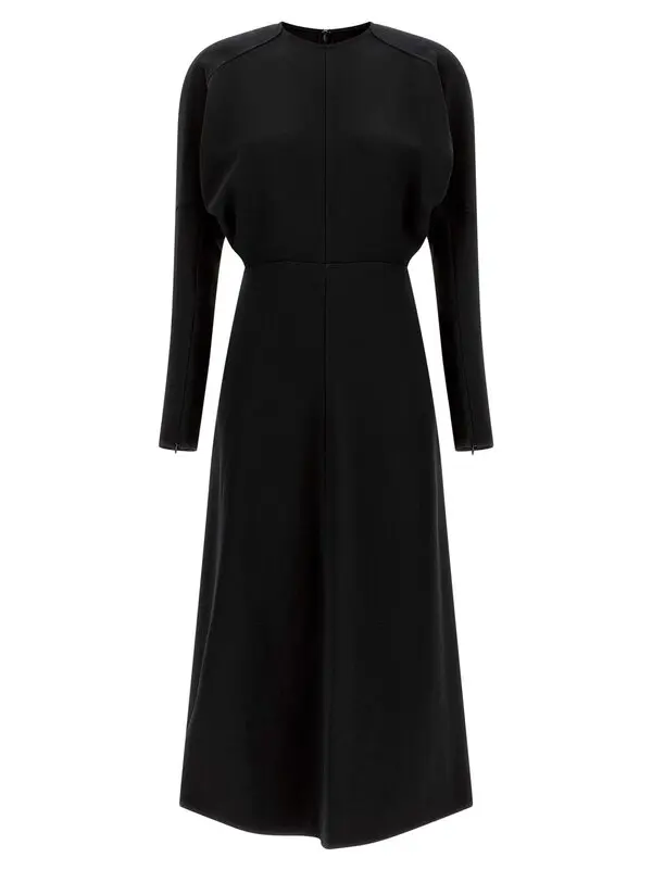 Victoria Beckham Dolman Midi Dress - Black