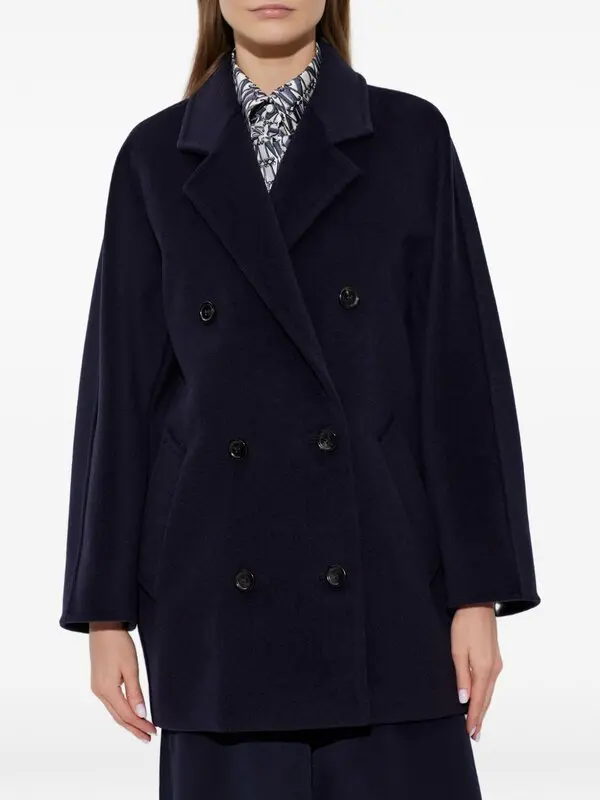 Max Mara Wool And Cashmere Short Coat