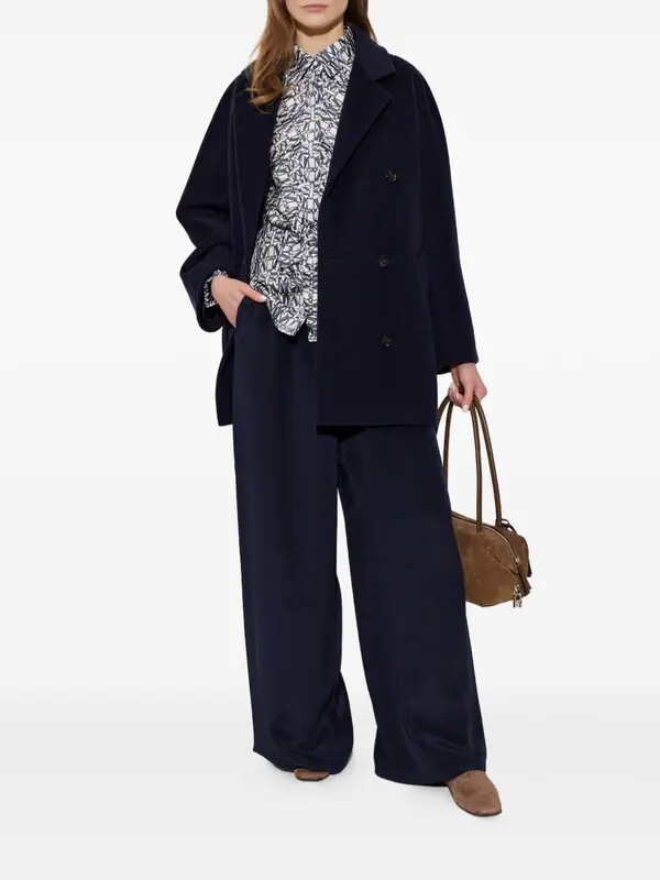 Max Mara Wool And Cashmere Short Coat
