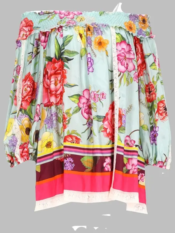 P.a.r.o.s.h Blusa In Seta Con Stampa