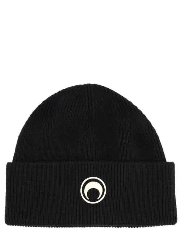 MARINE SERRE Cap With Logo - Black