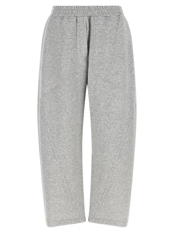 Brunello Cucinelli Cotton And Cashmere Joggers - Gray