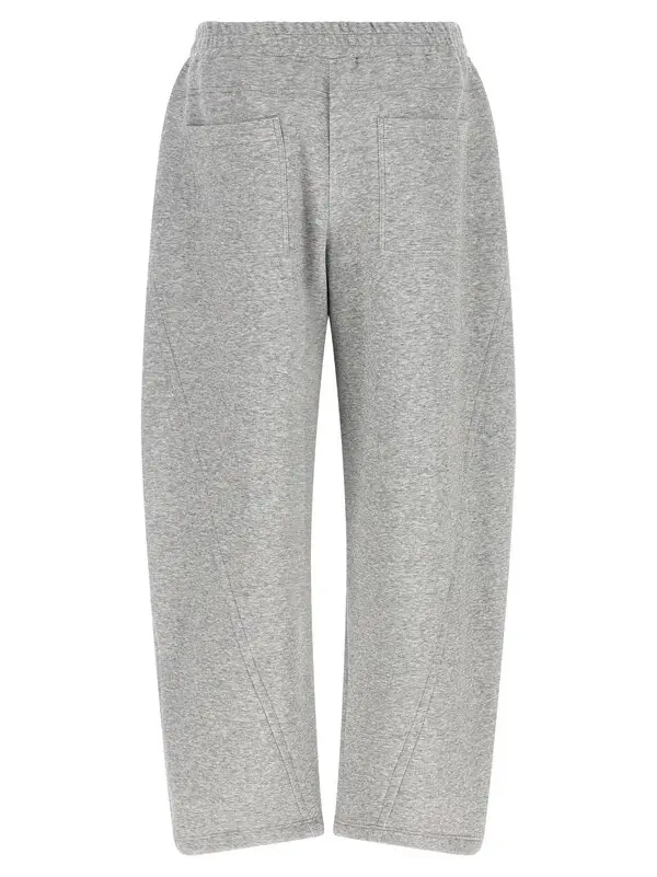 Brunello Cucinelli Cotton And Cashmere Joggers - Gray