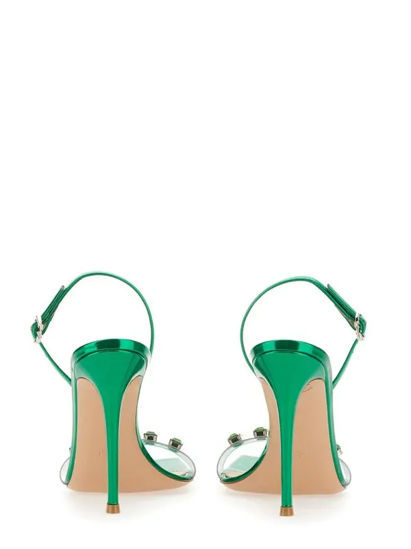 GIANVITO ROSSI Candy Ribbon Sandal