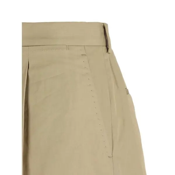 Prada Neutrals Trousers Regular & Straight-leg Trousers