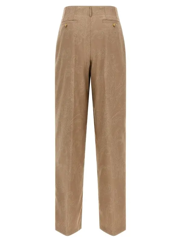 Etro Paisley Jacquard Trousers