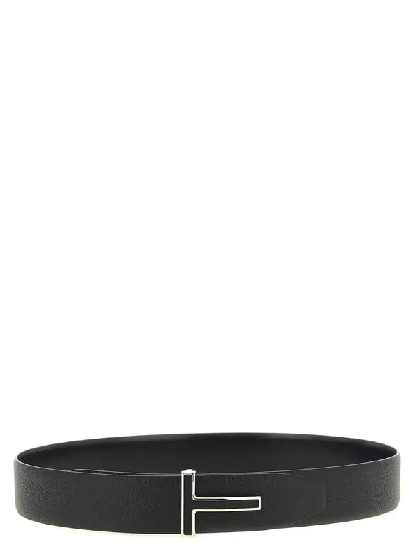 TOM FORD Icon' Reversible Belt - Black