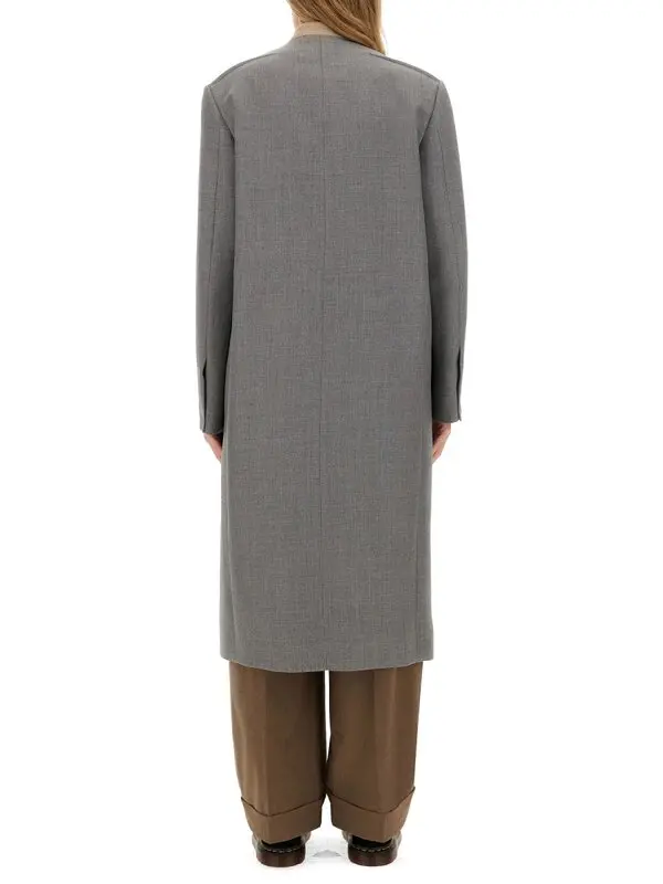 Moschino Wool Coat - Gray